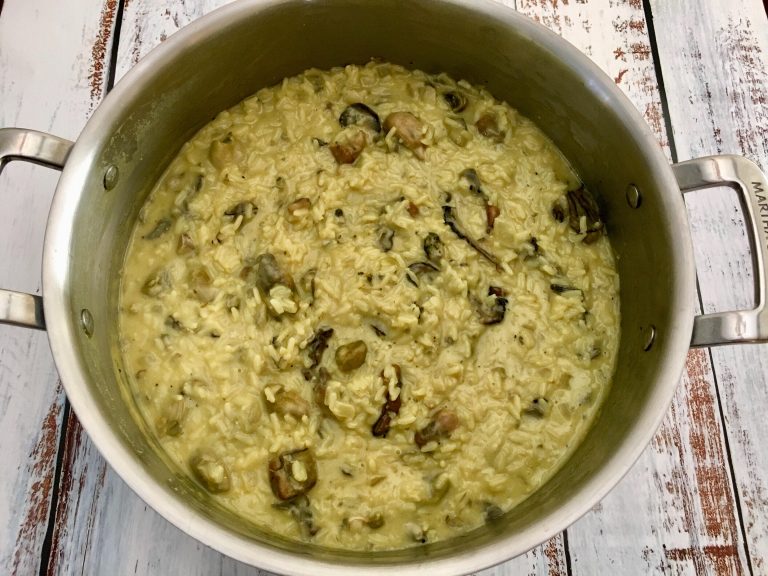 Oyster Rice - It's Everything Delicious
