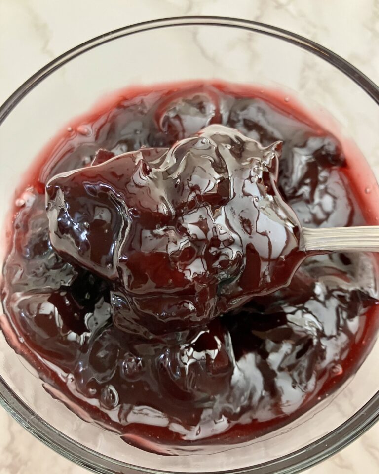 Cherry Pie Filling from Frozen Cherries - It's Everything Delicious