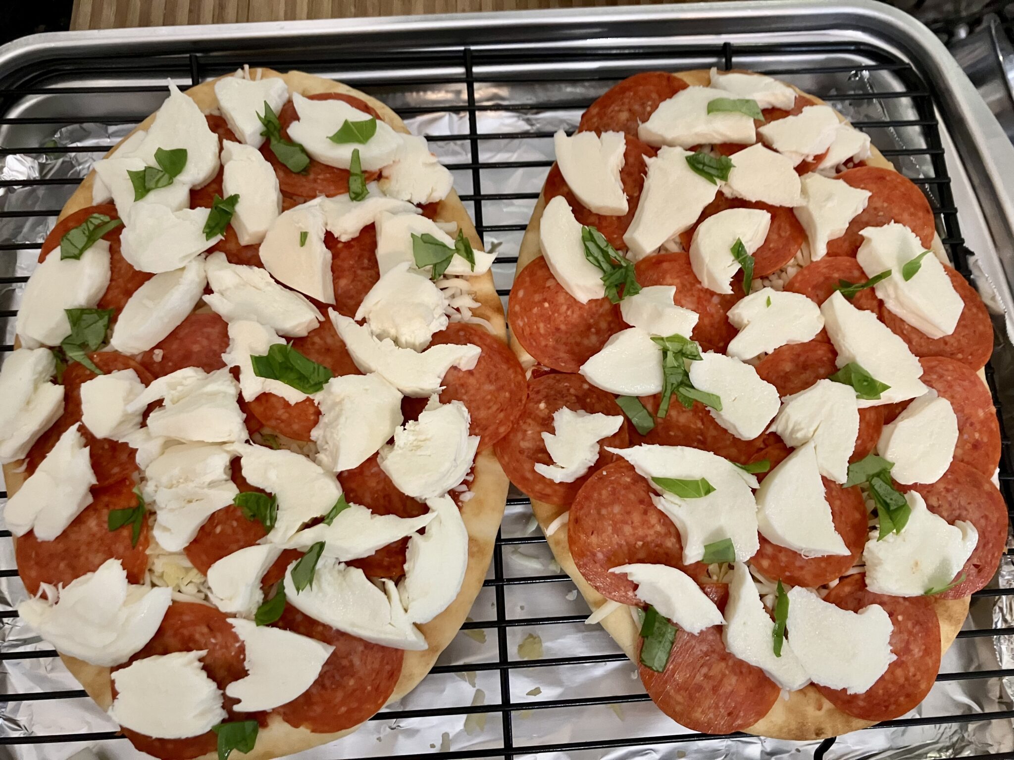 Pepperoni Flatbread - It's Everything Delicious