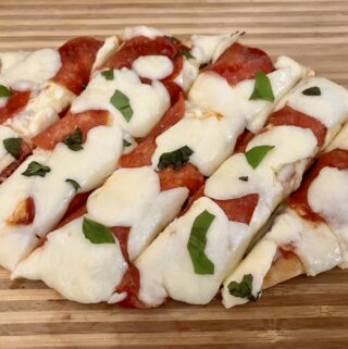 Pepperoni Flatbread - It's Everything Delicious