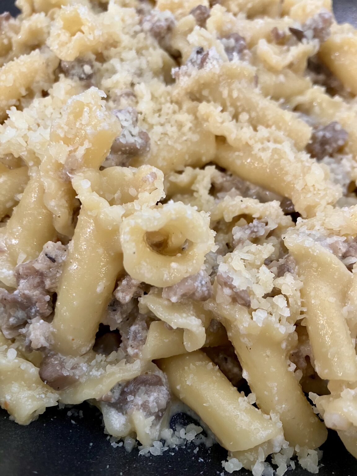 Gigli Pasta (Creamy Sausage Campanelle Pasta Recipe) - It's Everything ...