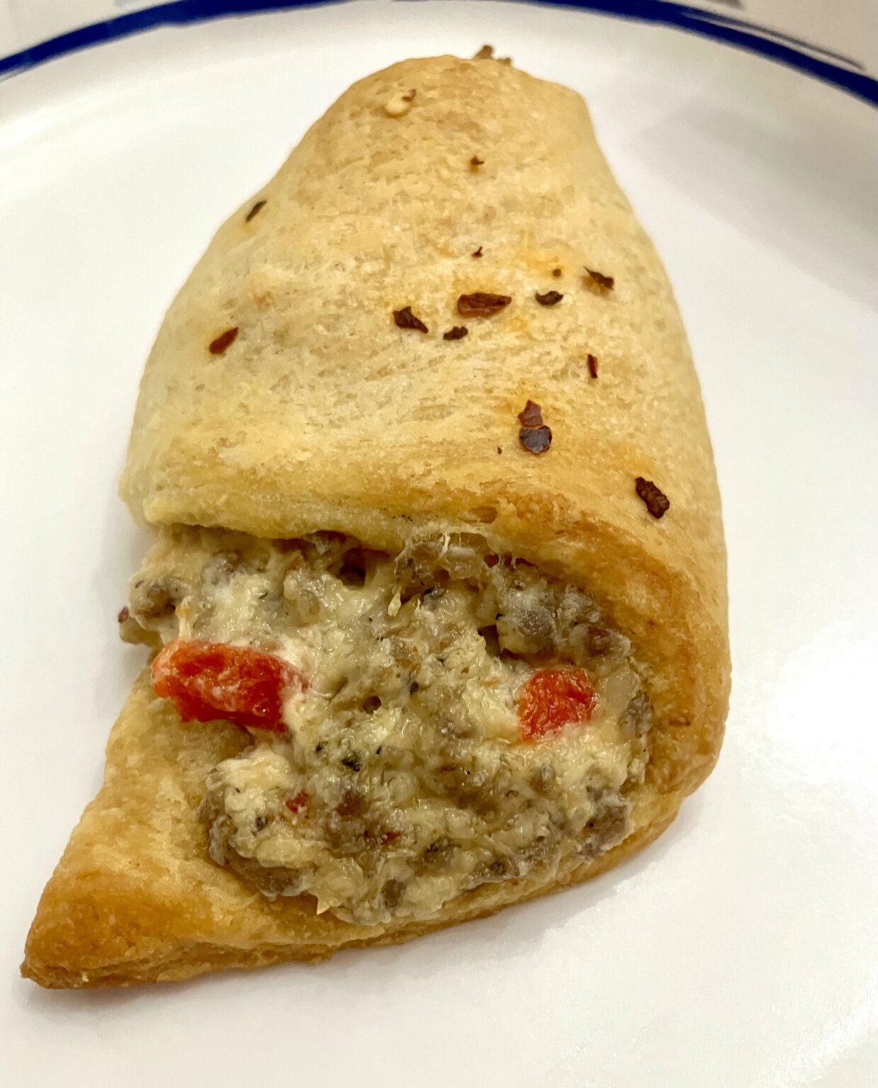 Sausage and Cream Cheese Crescent Rolls - It's Everything Delicious