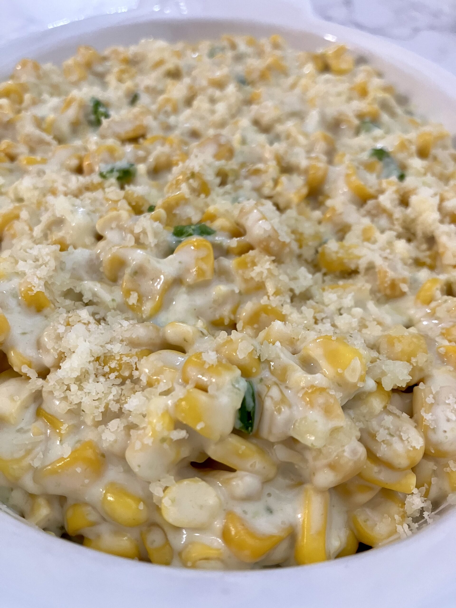 Jalapeño Creamed Corn - It's Everything Delicious